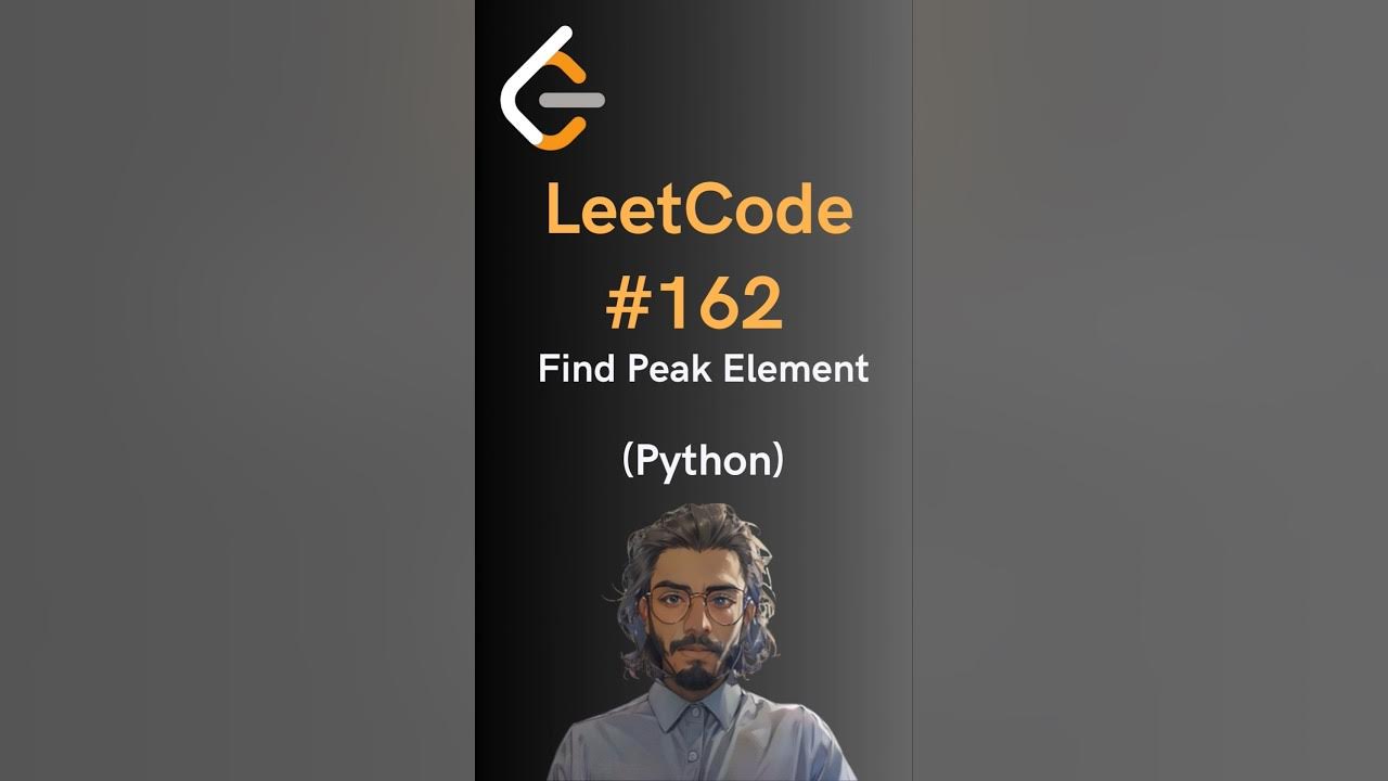 LeetCode#162 Find Peak Element - Python - YouTube