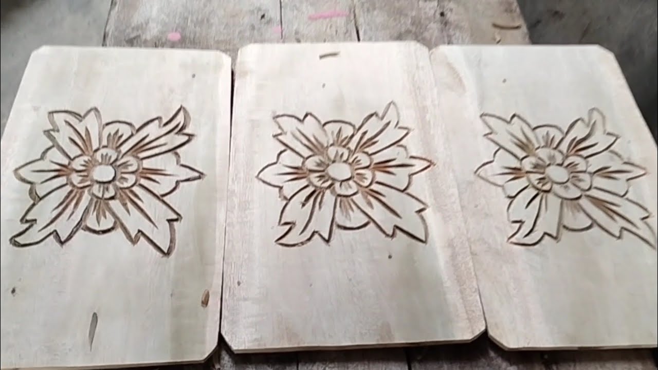 PROSES UKIR ~ WOOD CARVING - YouTube