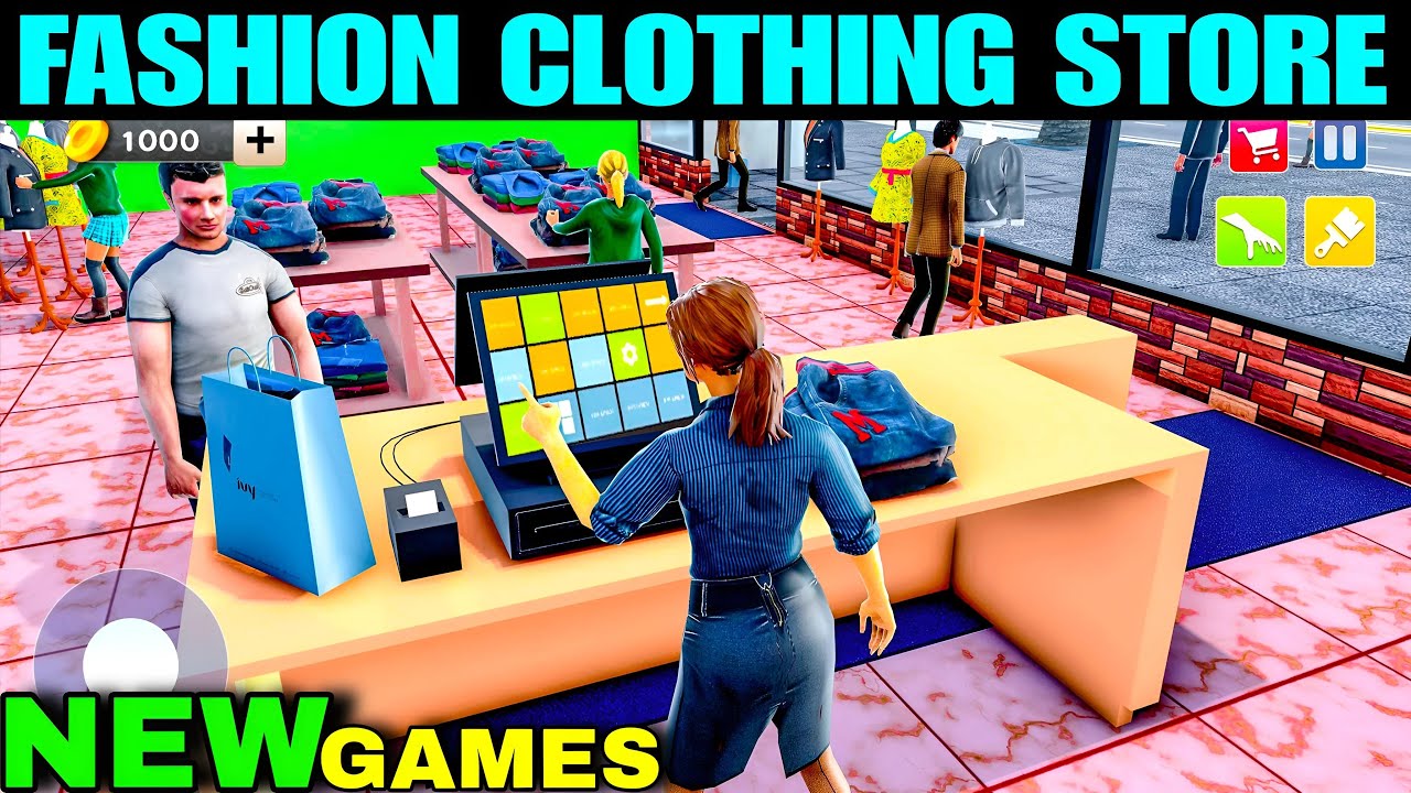 Fashion clothing Store Game 3D Android Gameplay #androidgameplay # ...