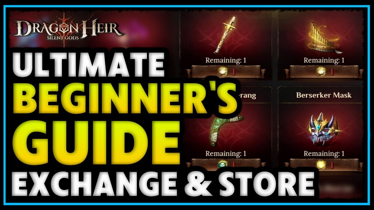 The Exchange & Store 💥 ULTIMATE BEGINNERS GUIDE 💥 Part 6 (with Chapters ...