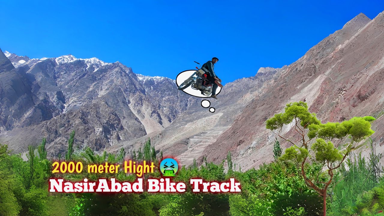 Bike Track In NasirAbad Mountain | RAKAPOSHI View Point | Visiting ...