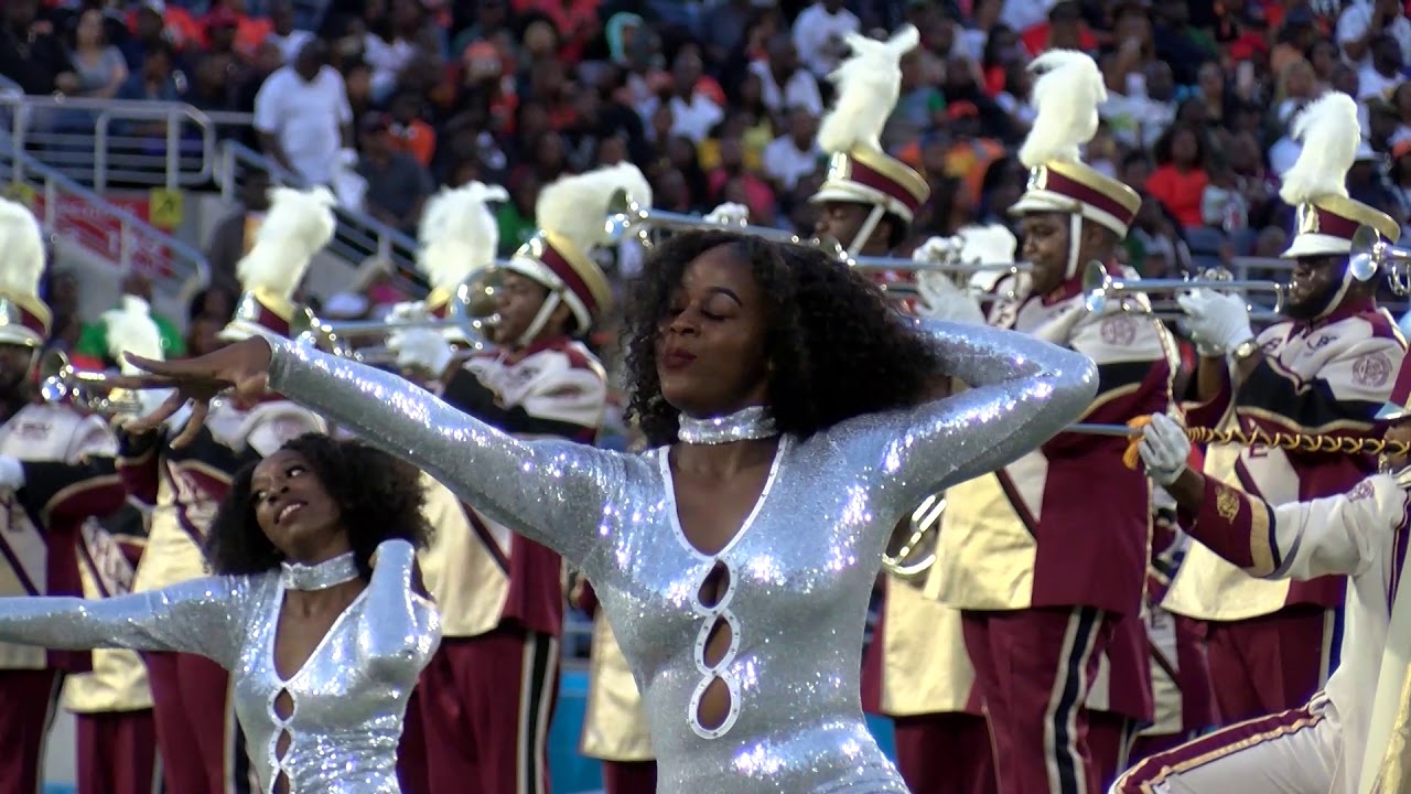 Bethune Cookman Marching Wildcats Halftime Show ~ 2019 Florida Classic ...