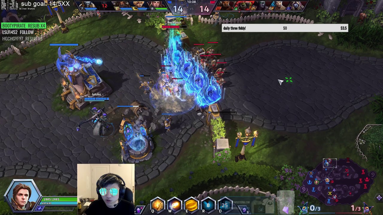 Anduin Light Bomb - New Hero + New Garden of Terror Map - Grandmaster ...