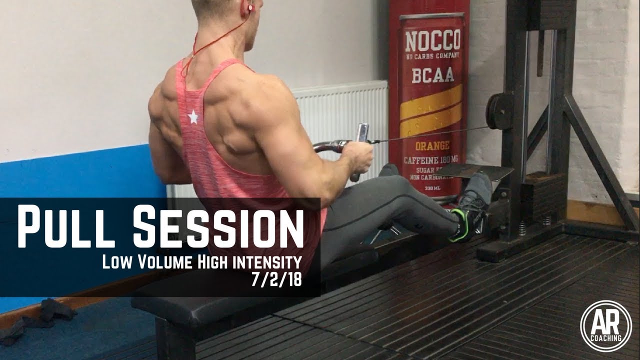 Pull Session- low volume, high intensity - YouTube