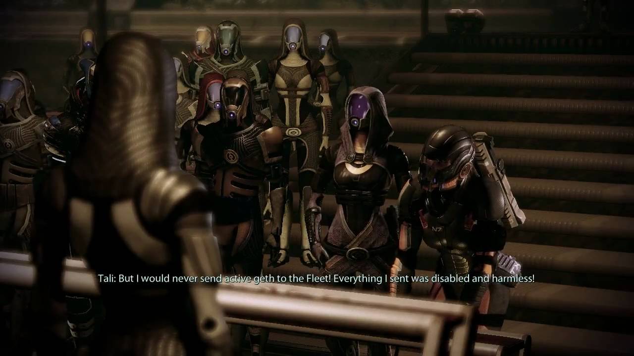 Let's play Mass Effect 2 - part 87 [Tali's trial] - YouTube