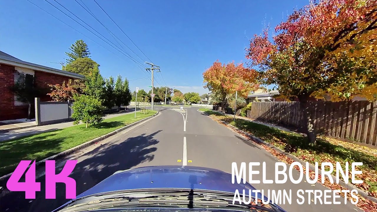 Melbourne Bentleigh Suburb Autum Driving Tour | Melbourne 4K - YouTube