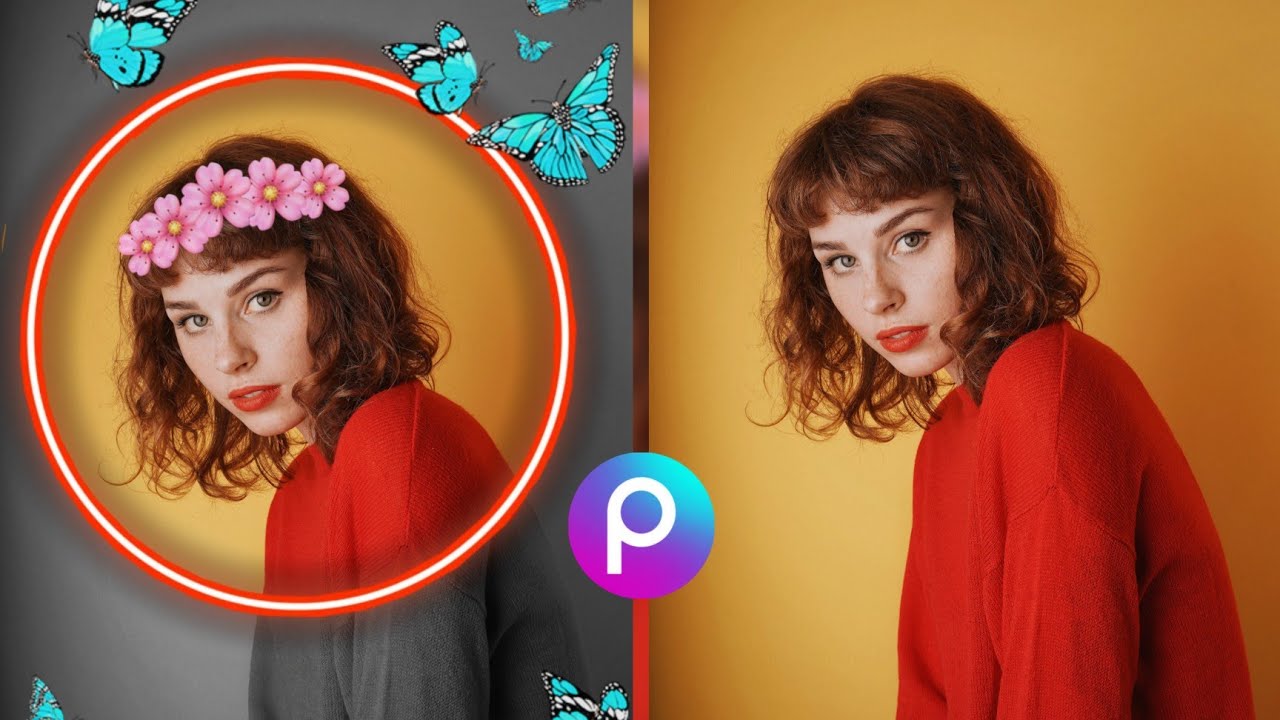 circle photo editing picsart/insta bo photo editing/circle editing ...