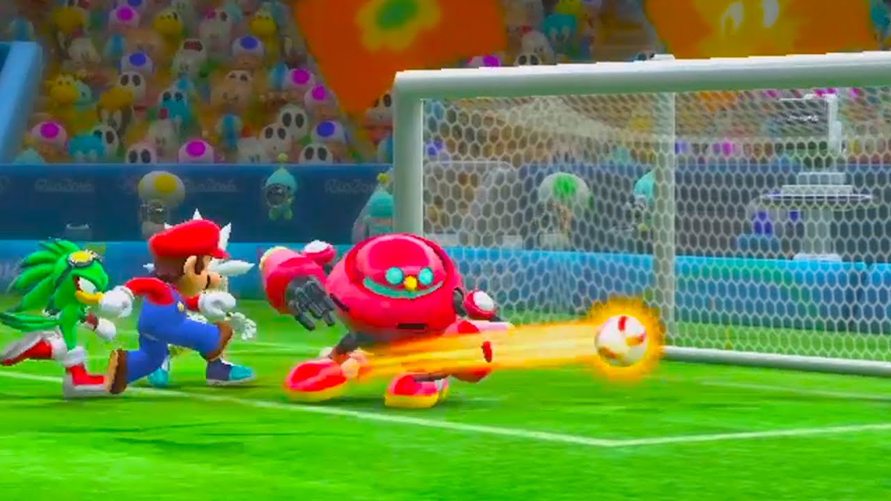 Mario Football Series Top the Best goal Mario - YouTube