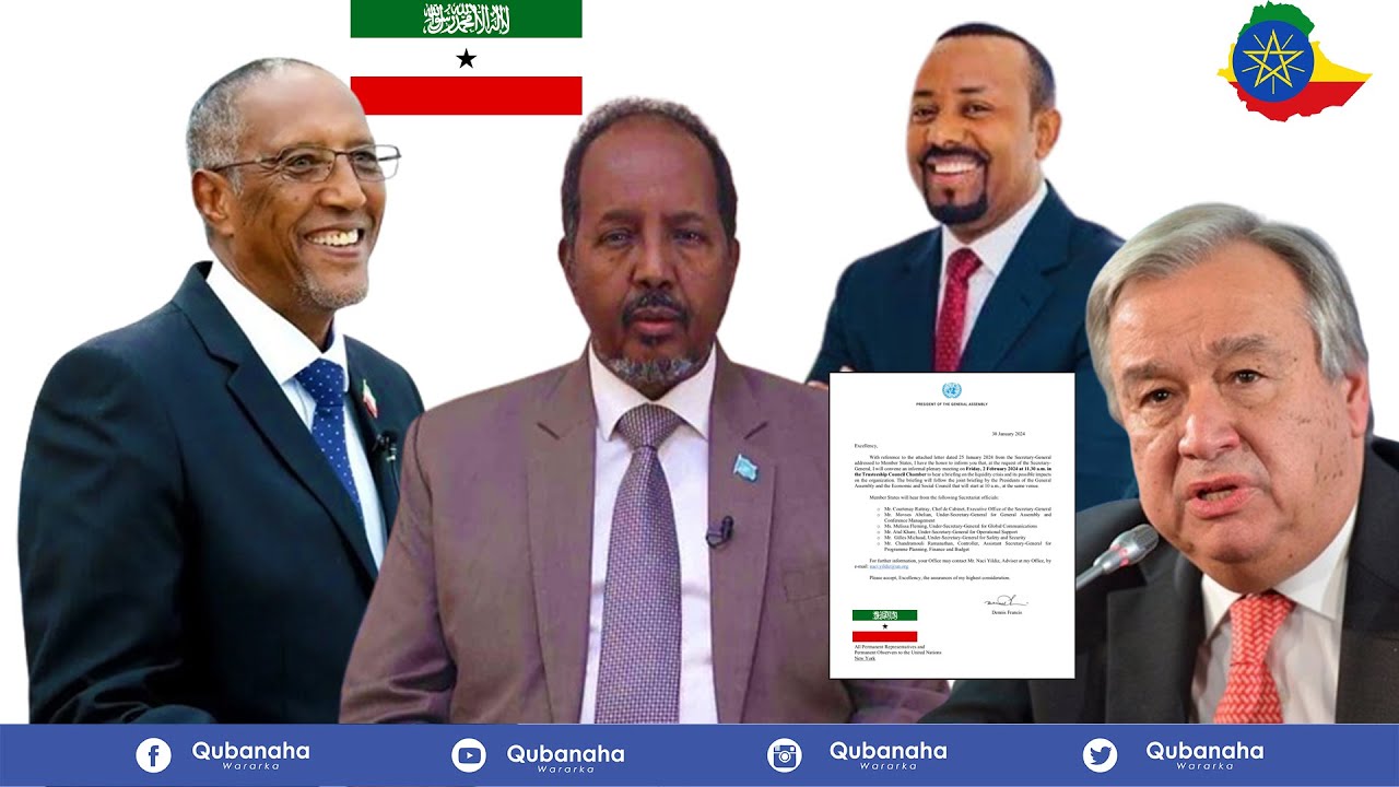 DEG DEG: Qaramda Midoobay oo La hordhigay Warqada Aqoonsiga Somaliland ...