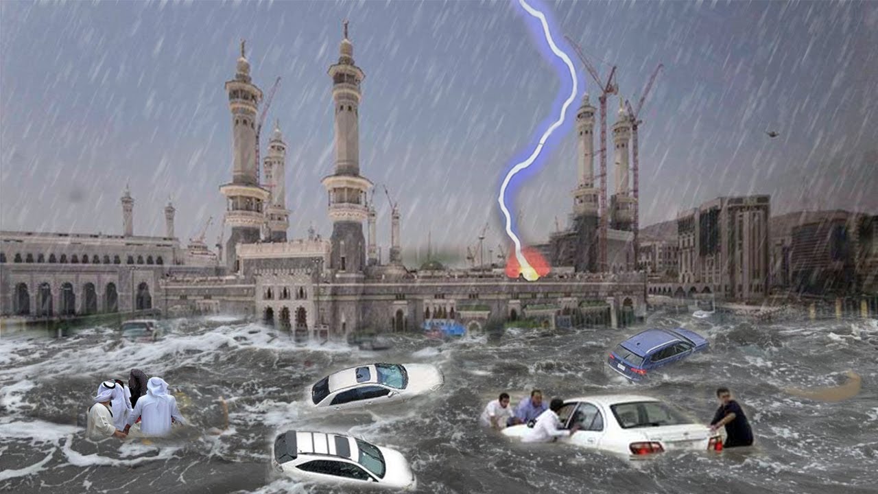 Now in Mecca and Medina! Storms and flooding rage in the holy cities in ...
