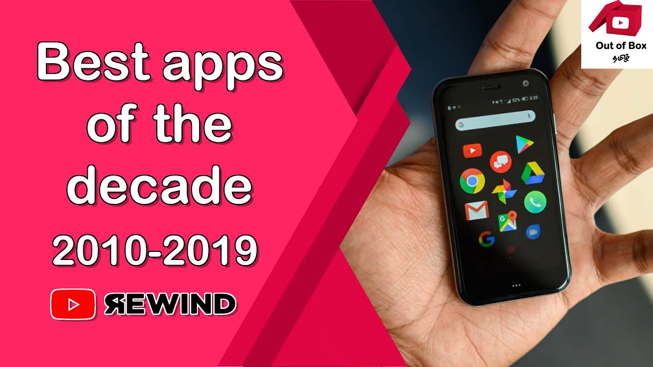 2010-2019| Best apps of the Decade | - YouTube