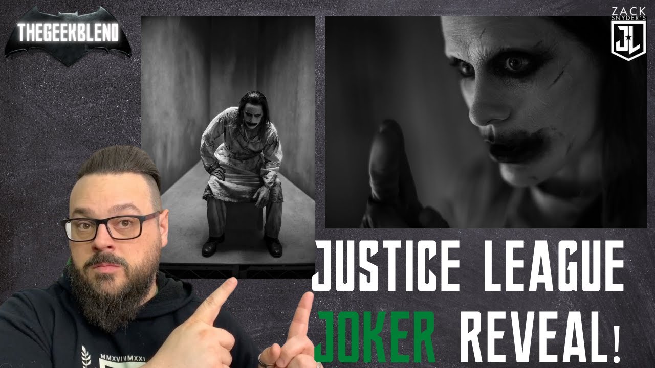 FIRST LOOK AT JARED LETO'S JOKER IN ZACK SNYDER'S JUSTICE LEAGUE! - YouTube
