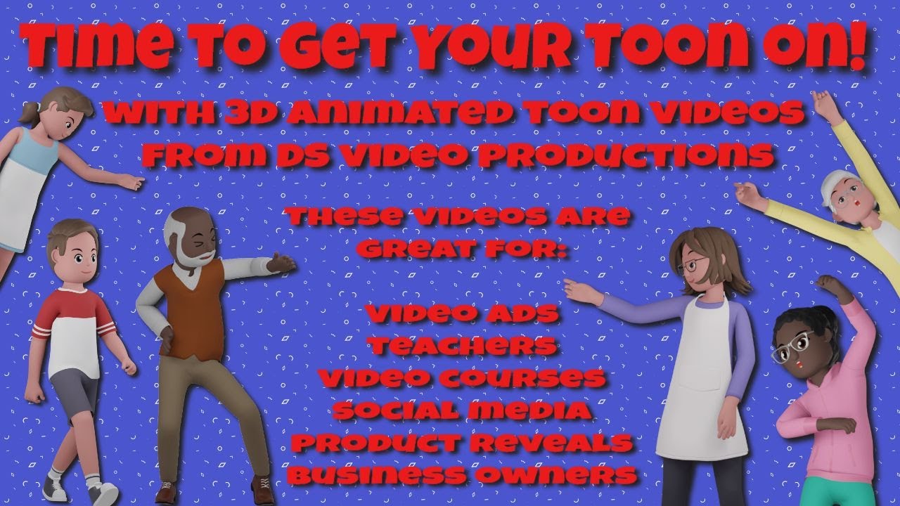 Animated 3D Toon Videos at DS Video Productions - YouTube