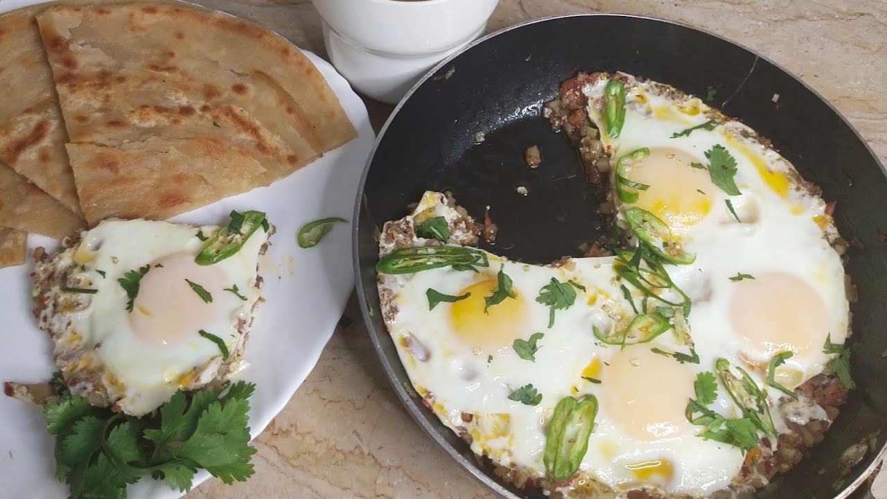 Afghani Breakfast| Afghani Omelette Recipe | Easy Breakfast by ShKal ...