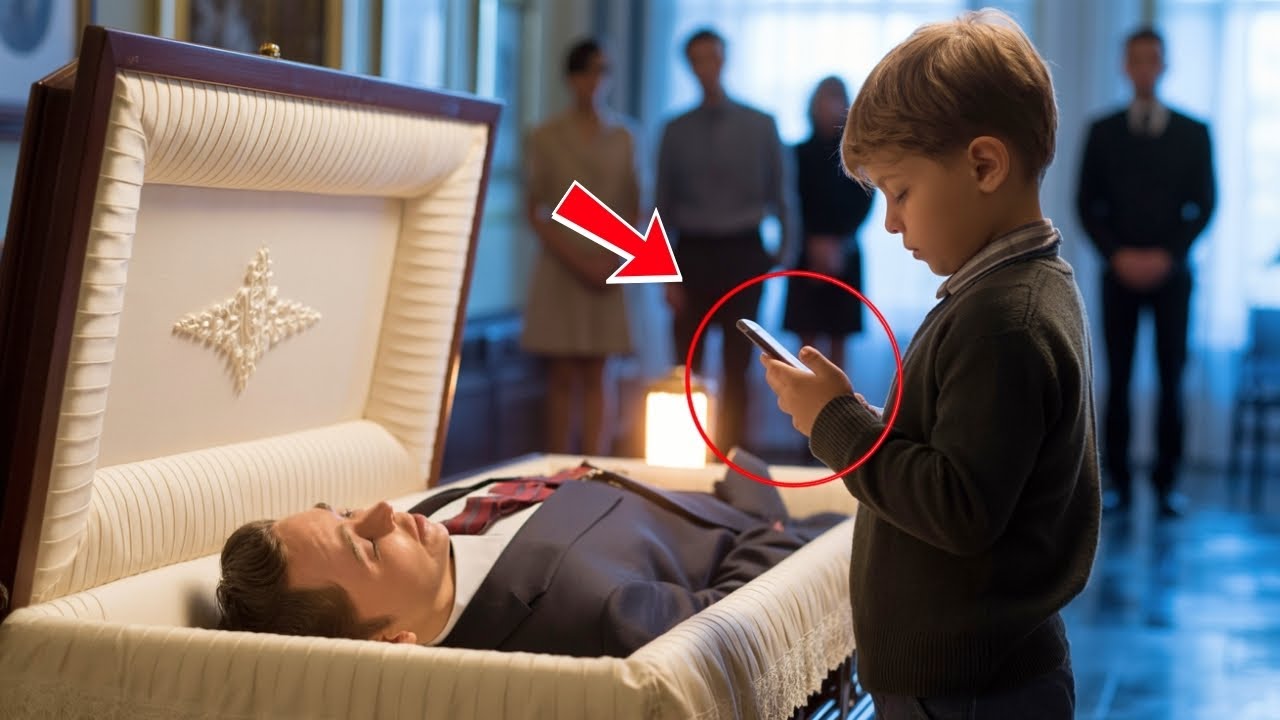Boy Accidentally Drops Phone in Father’s Coffin — What Happens Next ...