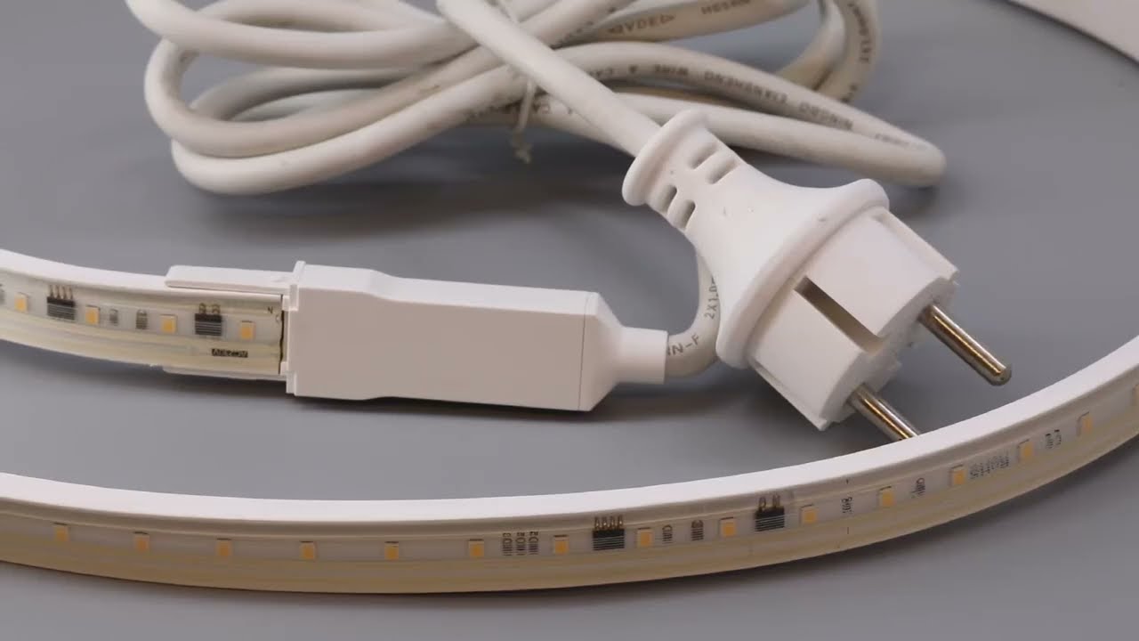 Driverless AC LED Strip Lights - YouTube