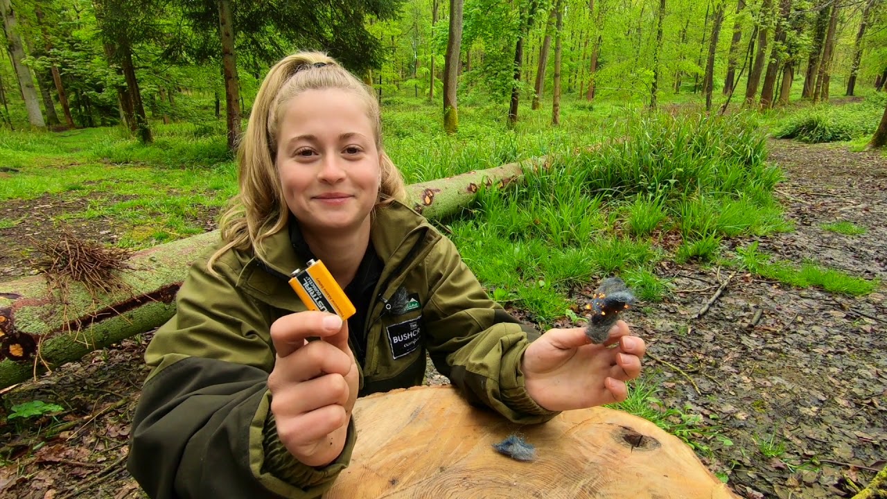 Bushcraft Fire - YouTube