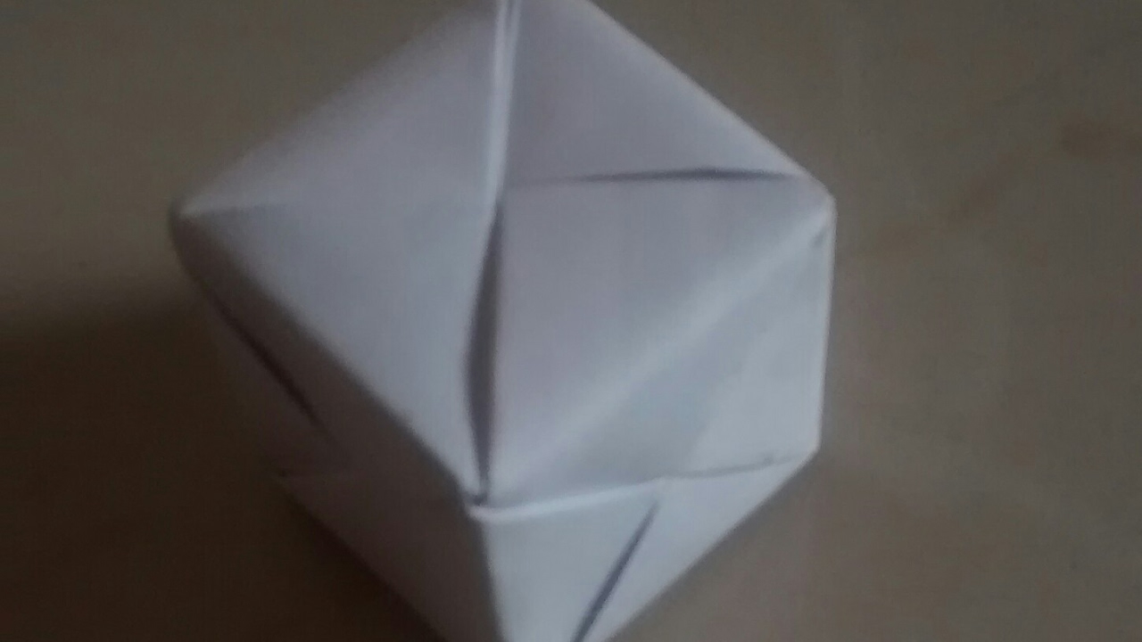 HOW TO MAKE PAPER CUBE #EASY# - YouTube