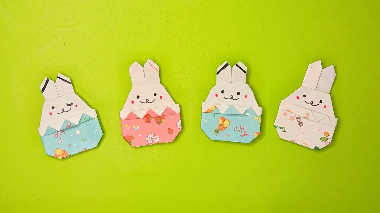 Origami Easter Egg Easy-Easy Tutorial for Beginners I Simply&Easy Origami - YouTube