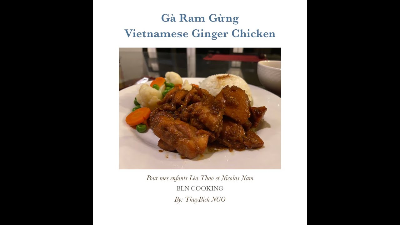 Gà Ram Gừng // Vietnamese Ginger Chicken - YouTube