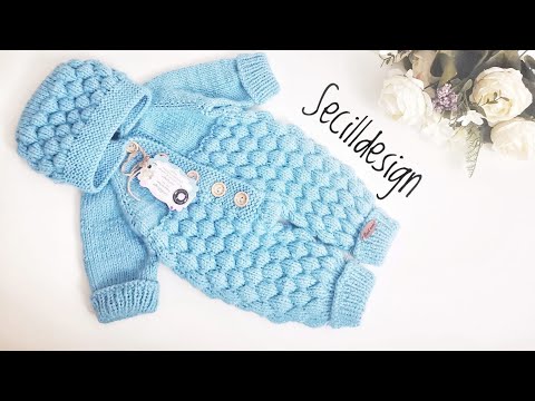 Youtubedeki En Güzel Bebek Tulumu Yapılışı - Bonbon Şekeri Bebek Tulumu - Örgü Kafası