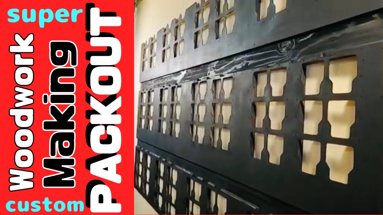 Super Custom🤙Milwaukee PACKOUT Mods / Enjoying woodworking - YouTube