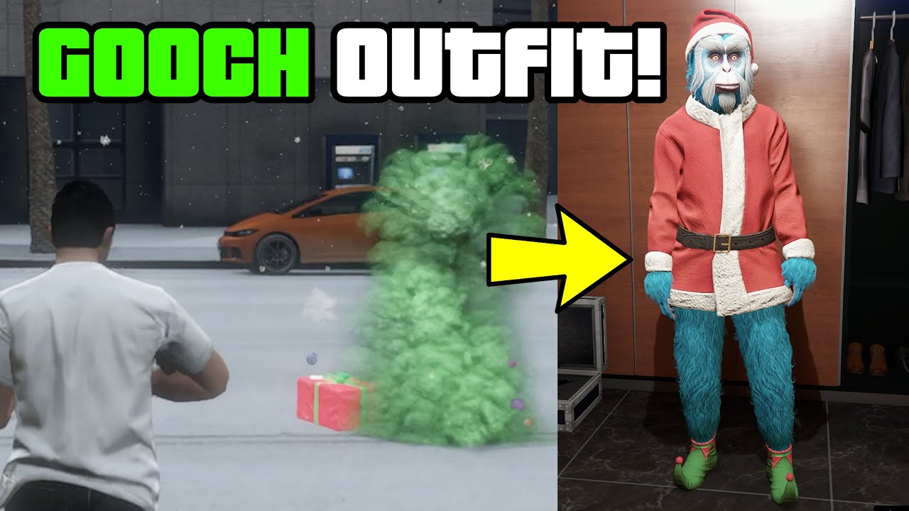 GTA 5 - How To Unlock The New GOOCH OUTFIT Guaranteed! (The Grinch ...
