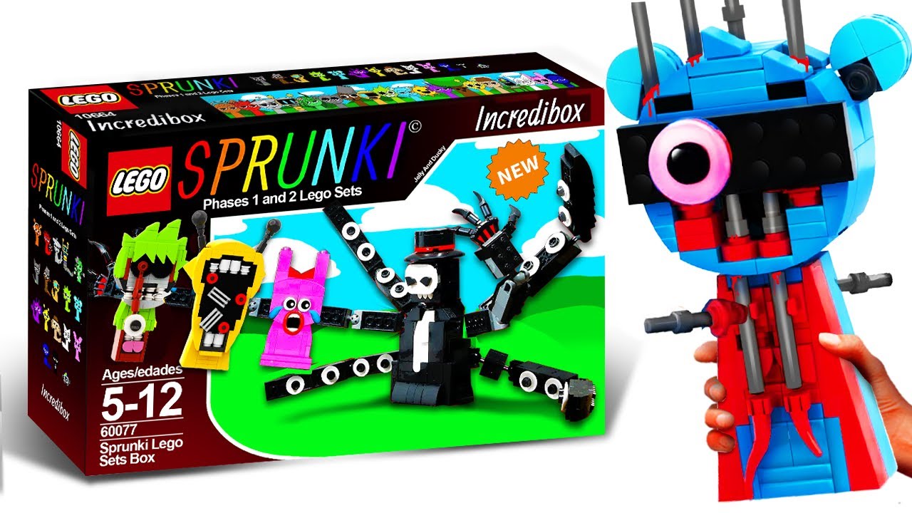 I Built Every Character from SPRUNKI PHASE 3 in LEGO! Mystery SPRUNKI ...