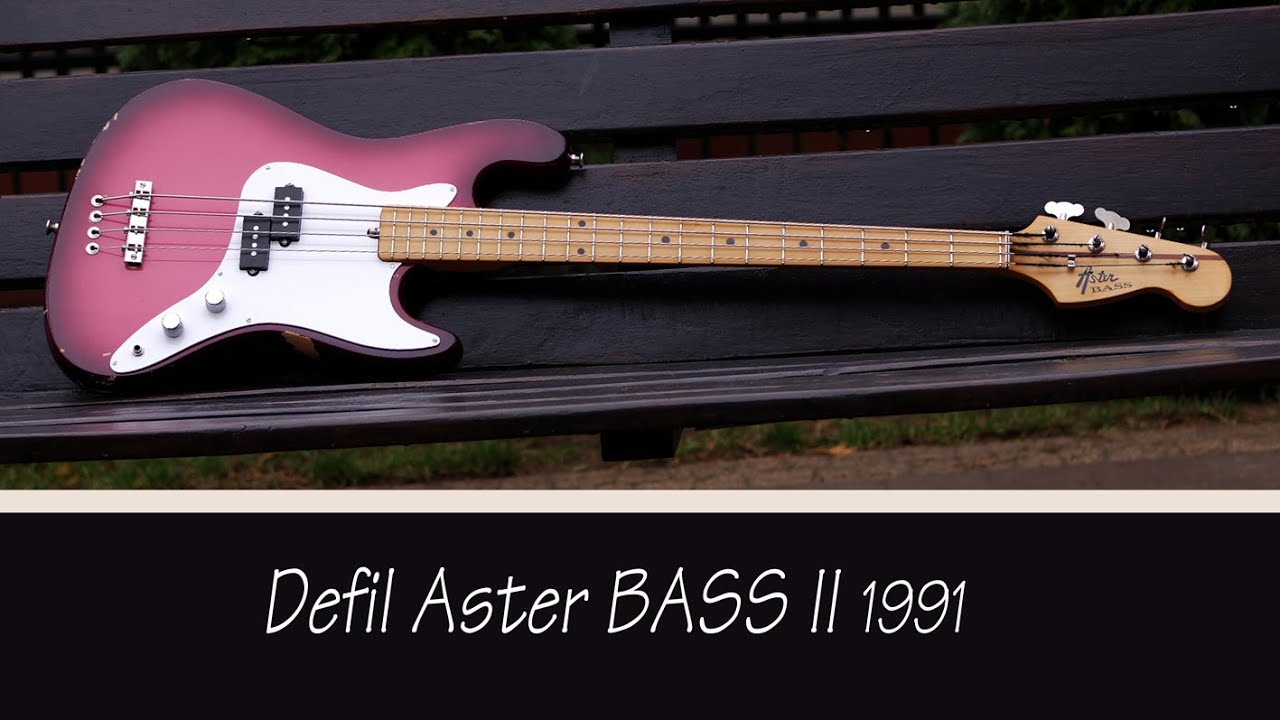 DEFIL Aster BASS II 1991 // Renowacja - YouTube