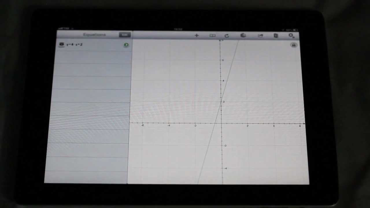 Quick Graph for iPhone, iPod touch and iPad - YouTube