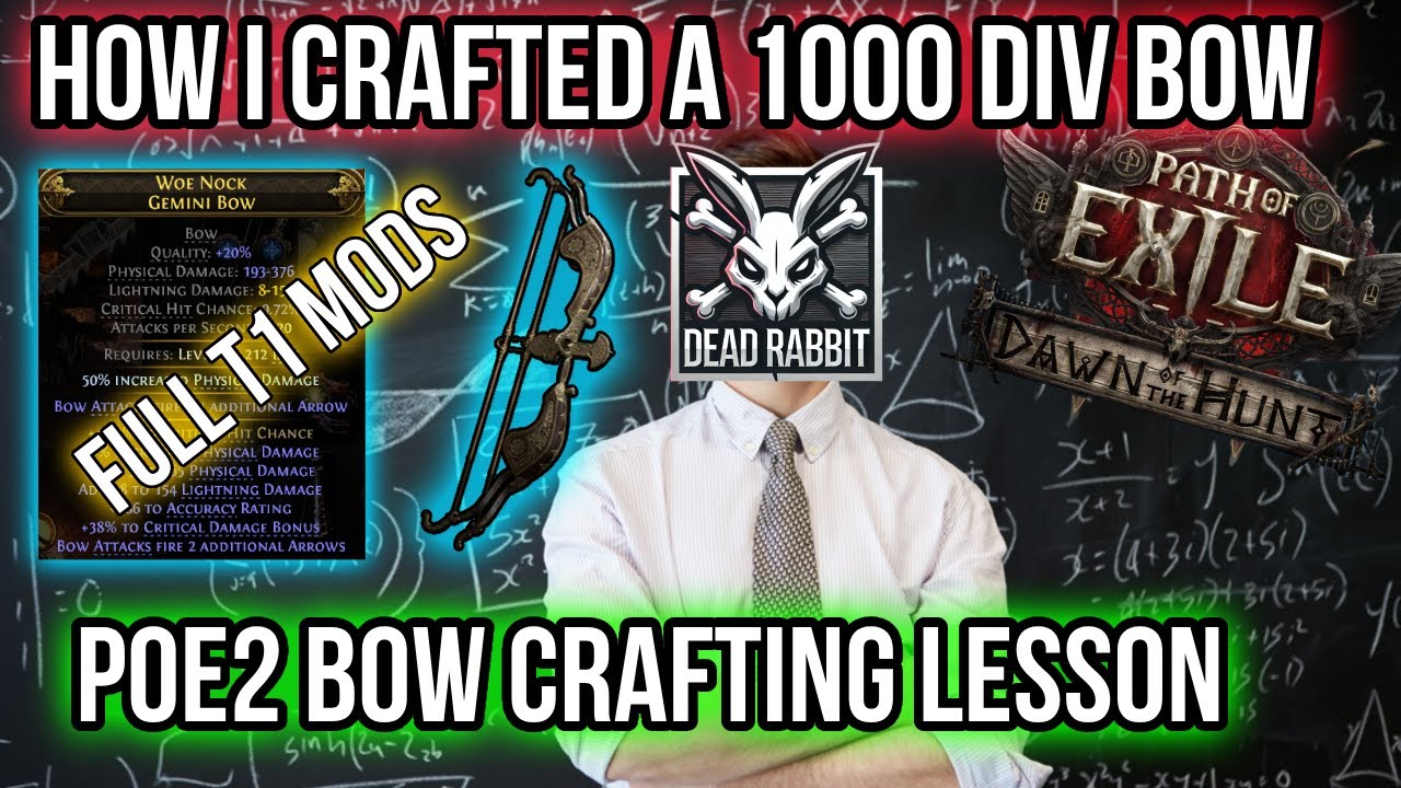 Crafting High Tier Bows for big Profits - Crafting Guide - Path of ...