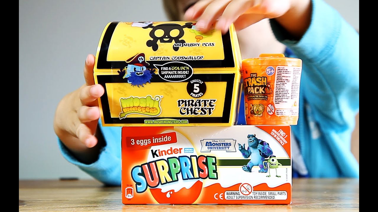 Moshi Monsters Ghost Pirate Chest Kinder Surprise Monsters University ...