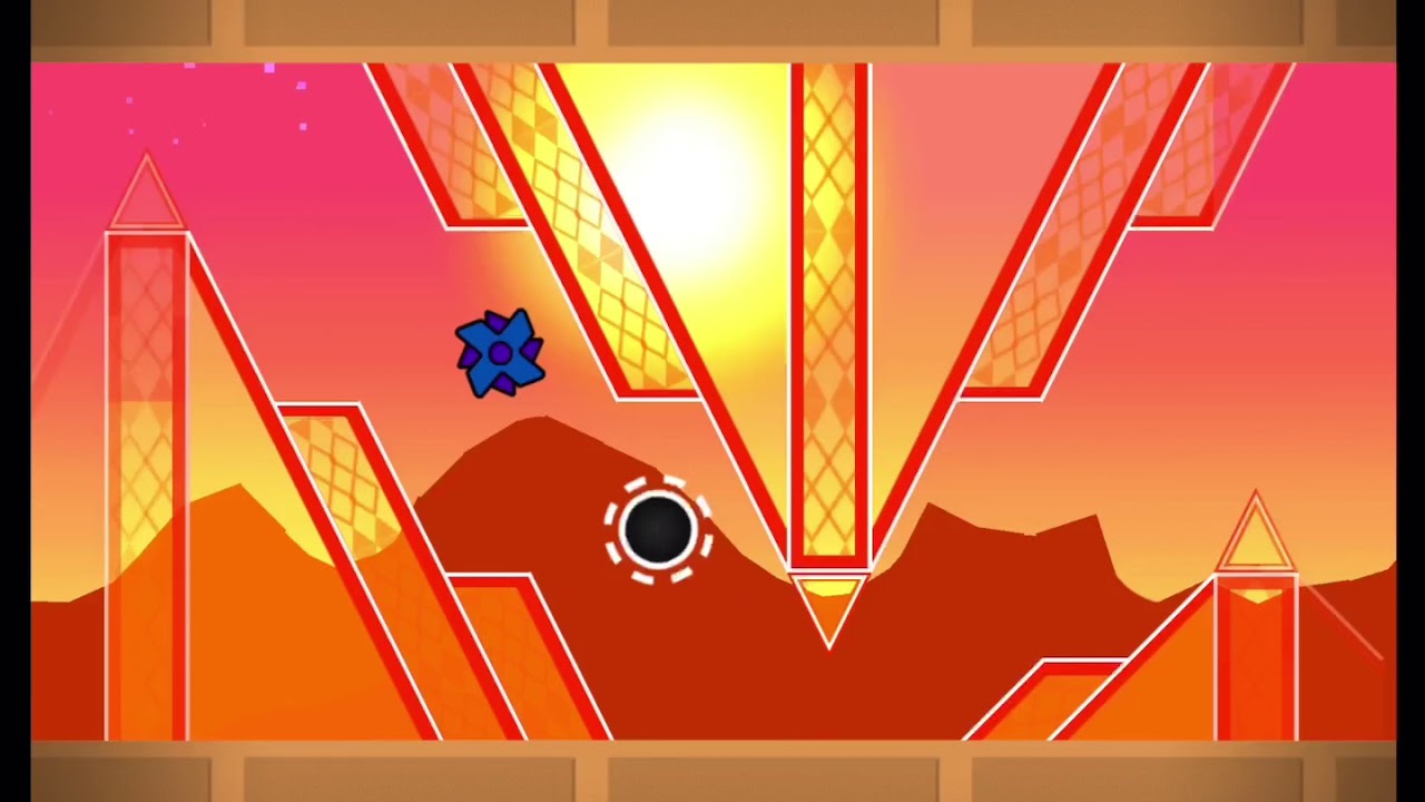 (Mobile) Sunset Sandstorm 71-100 (Progress #1) - Geometry Dash - YouTube