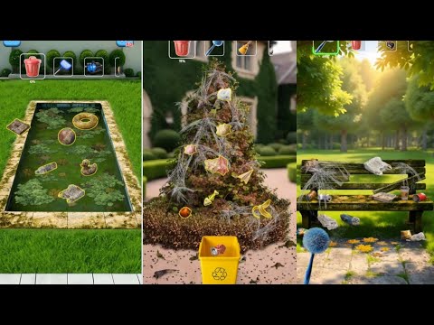 Lawn Care ASMR Cleaning Game Walkthrough Android 