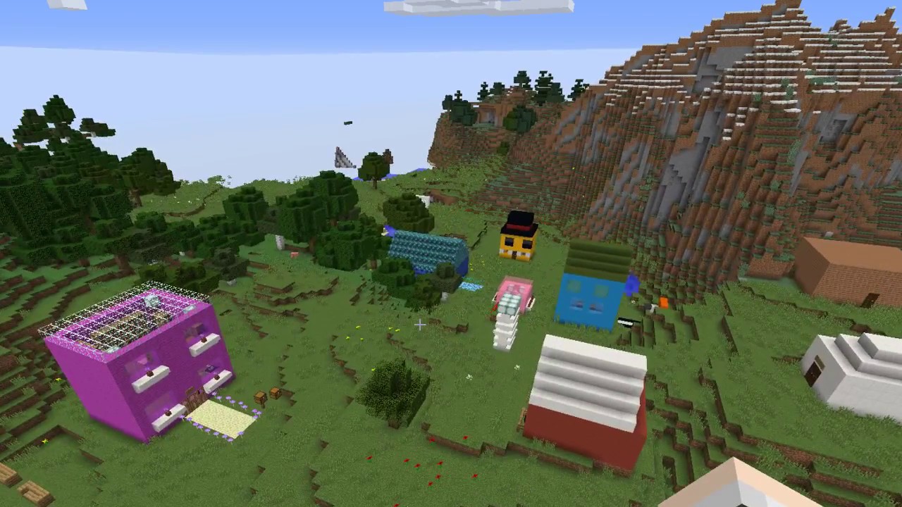 Minecraft Building Series | Fnaf themed houses!!!! - YouTube