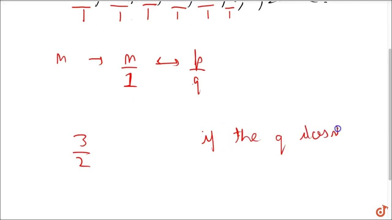 Every integer is a rational number but a rational number need not be an ...