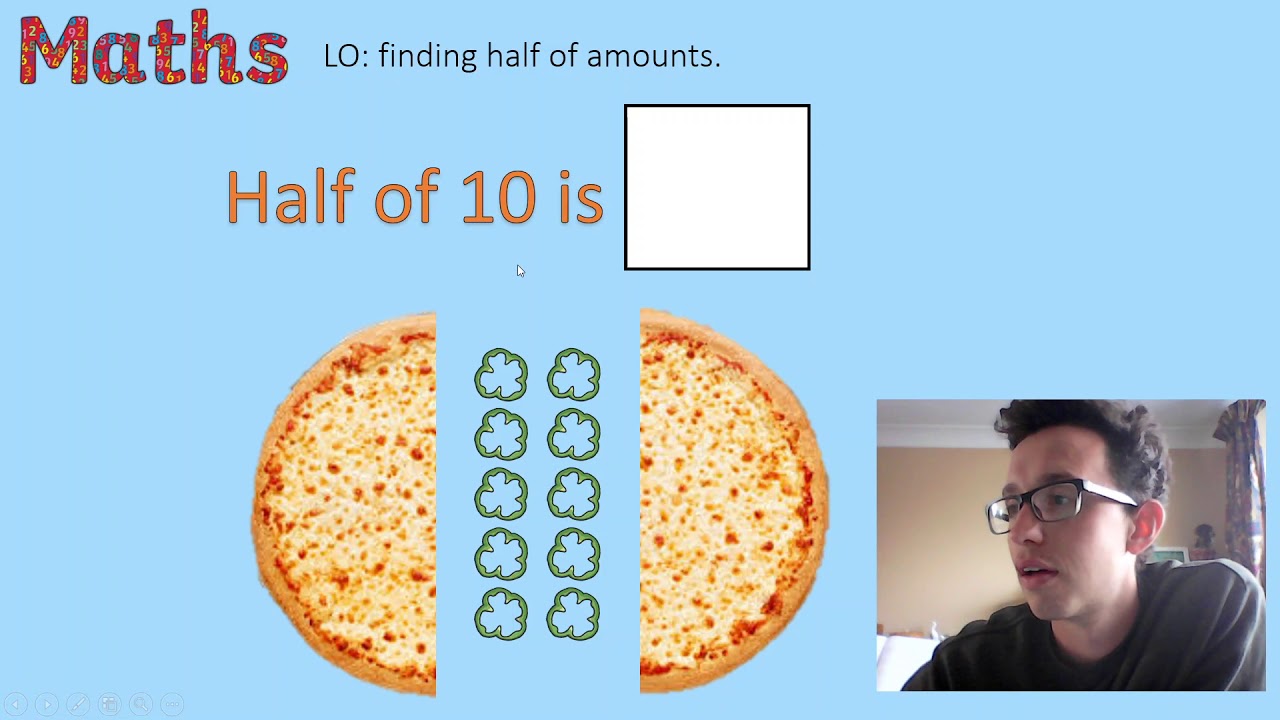 Maths Finding Half Of Amounts Lesson Intro YouTube Maths Finding Half Of Amounts Lesson Intro YouTube
