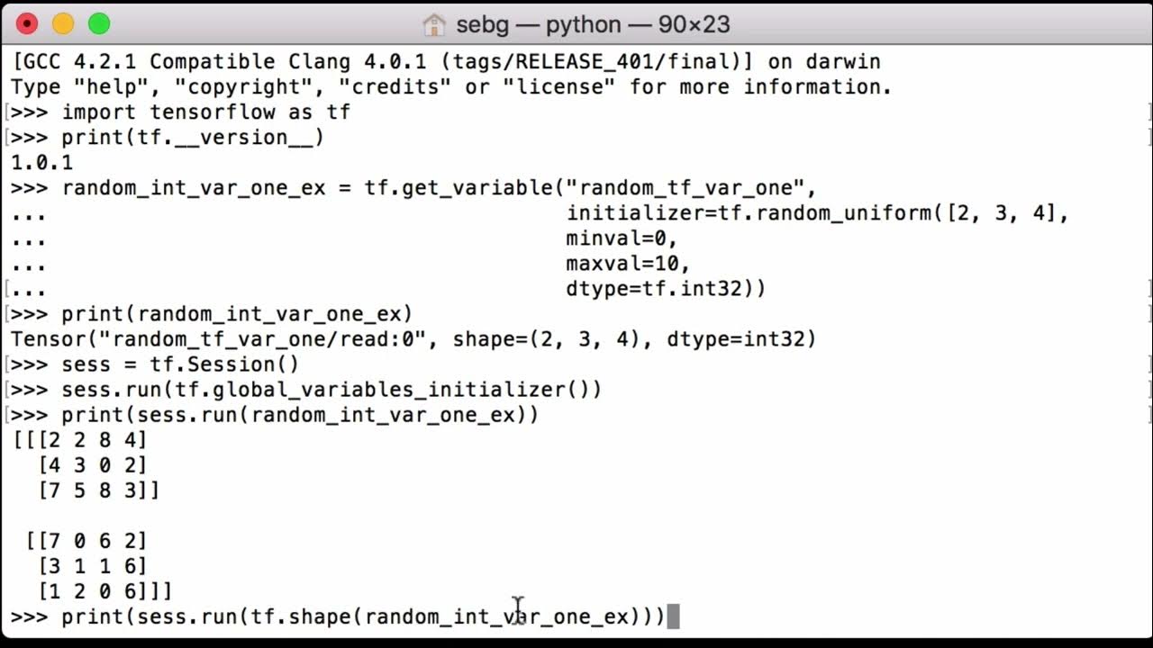 tf reduce sum: Sum Along Axis - TensorFlow Tutorial - YouTube