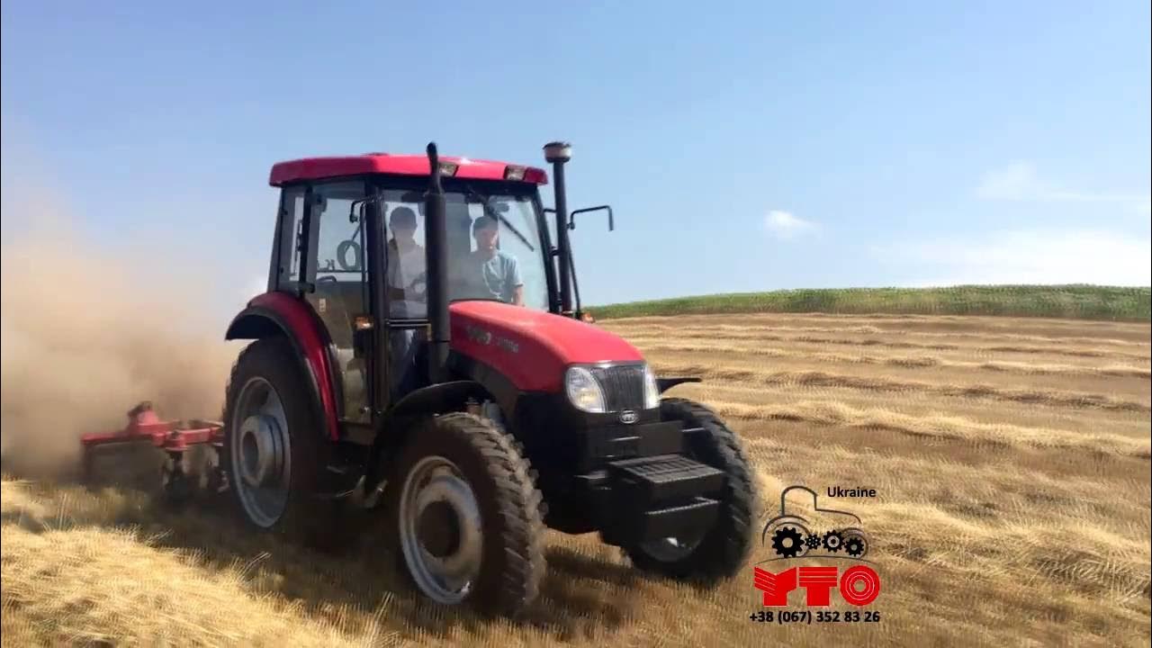 YTO 804 + АГД 2,5 - YouTube