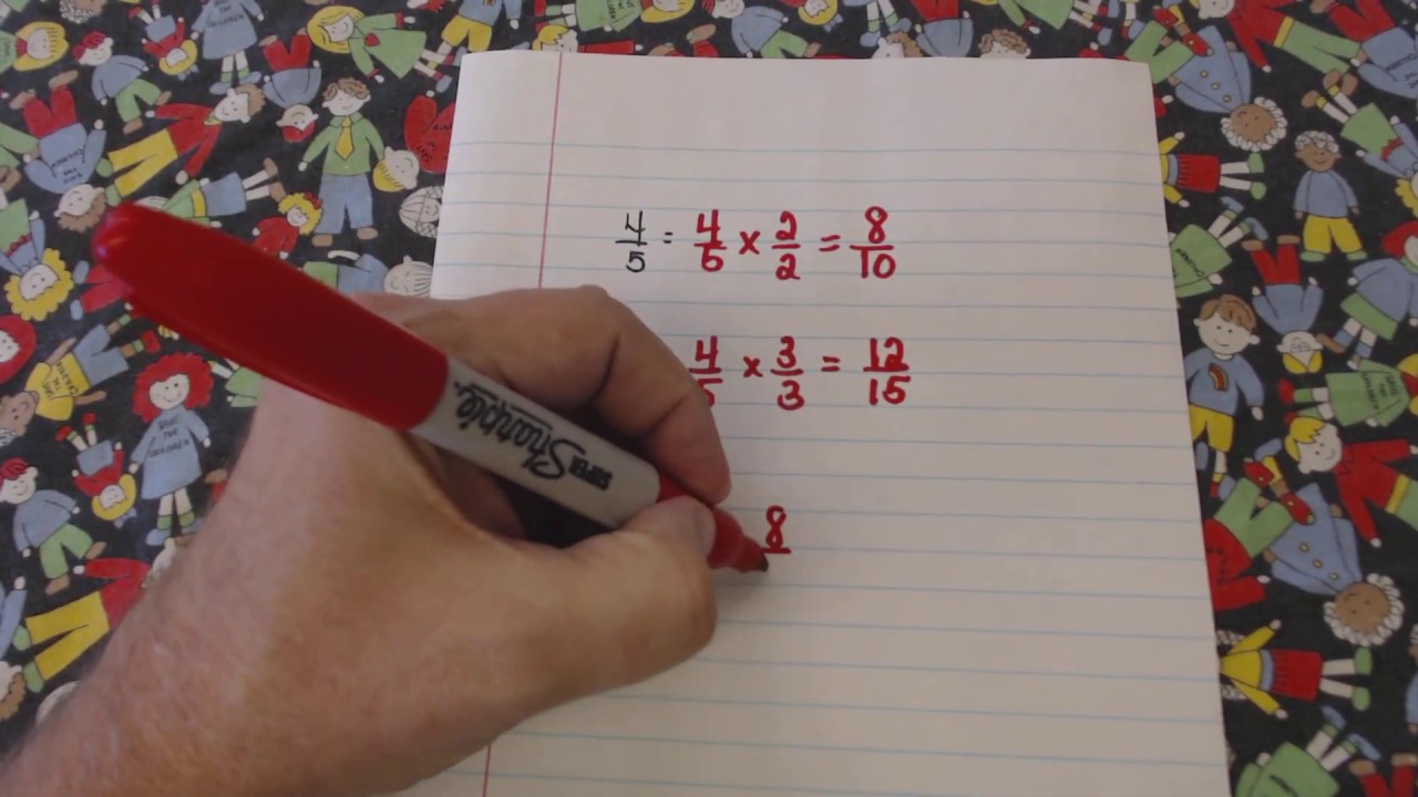 4th Grade Go Math 6 2 Generate Equivalent Fractions YouTube 4th Grade Go Math 6 2 Generate Equivalent Fractions YouTube