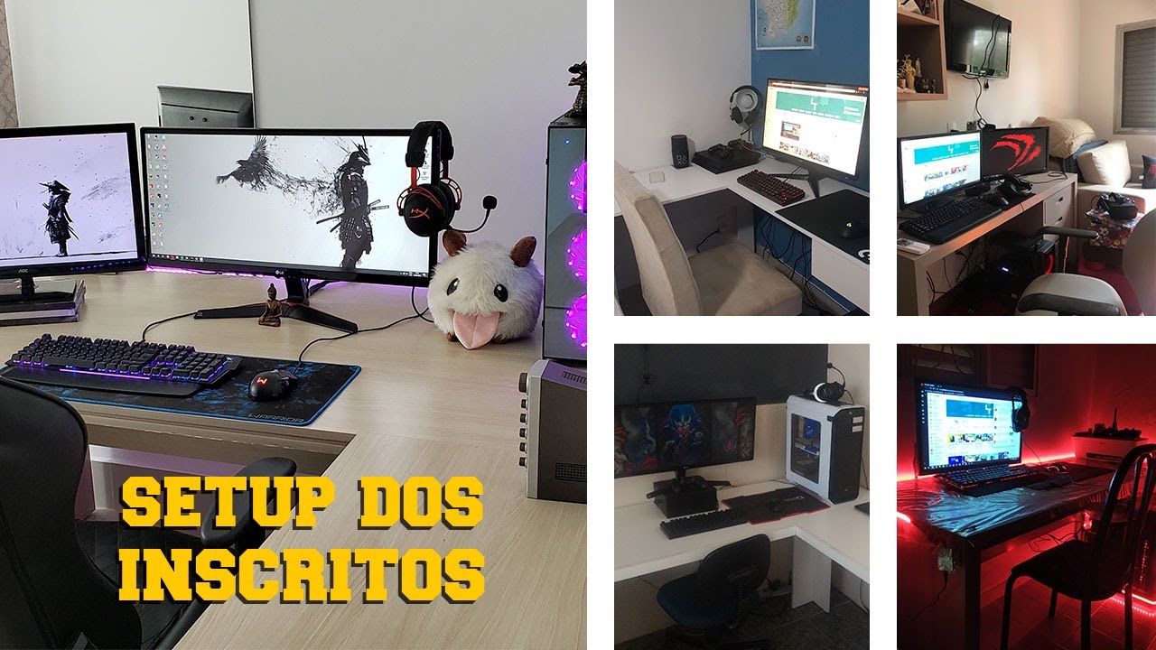 600 SETUPS já apresentados no CANAL!! - Setup dos inscritos - YouTube