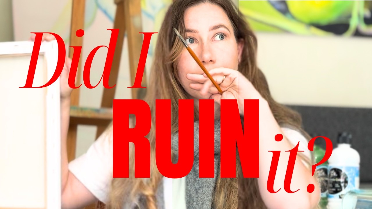 I Faced My Fear of Failing as an Artist | Van Gogh Inspired Painting ...