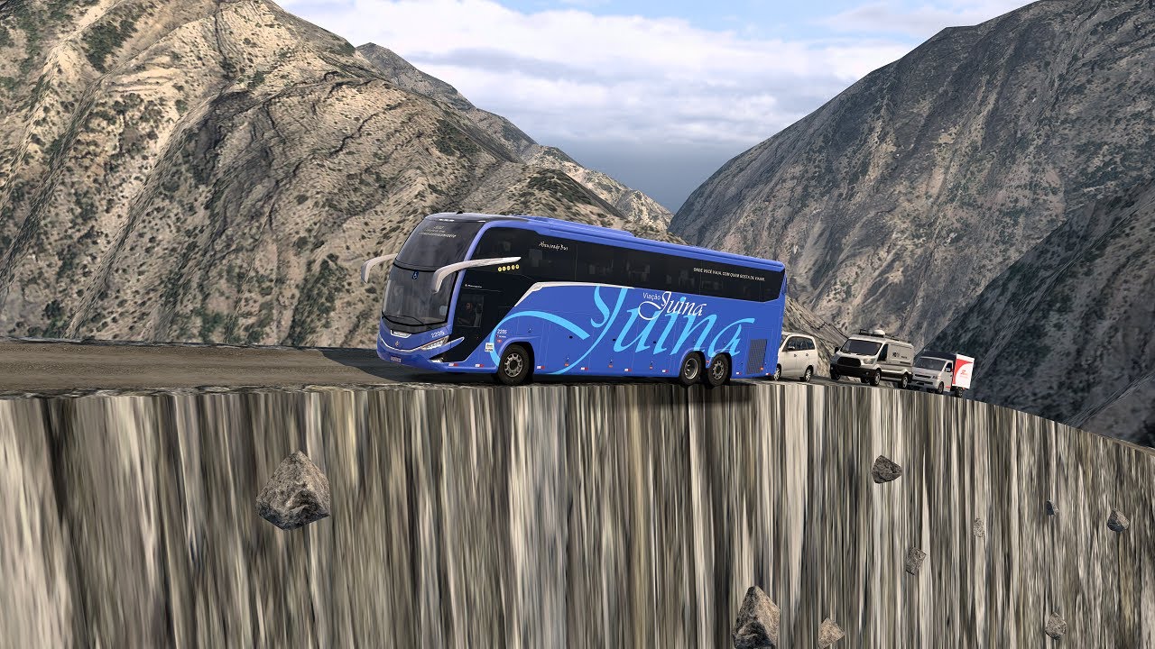 #008 Horrible Journey !! Driving on the Narrow Roads in the world - YouTube