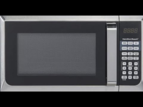 How to set the clock on your Hamilton Beach Microwave. Easy method ...
