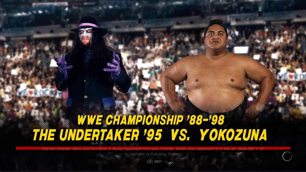 WWE 2K22 | Undertaker '95 vs. Yokozuna - YouTube