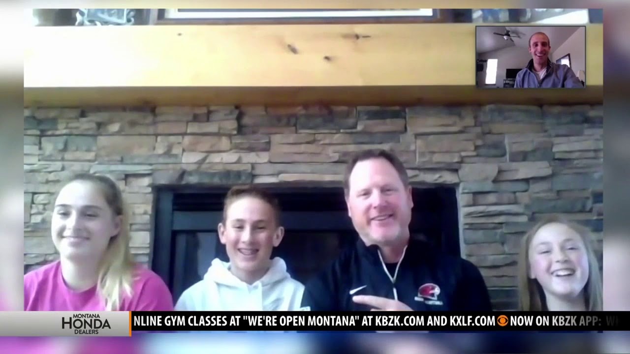 Bozeman family start NBA Family Challenge - YouTube