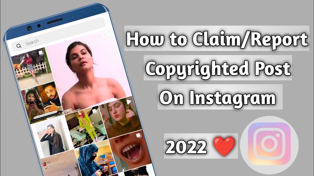 HOW TO CLAIM/REPORT COPYRIGHTED CONTENT ON INSTAGRAM ONLY IN 2 MINUTES ...