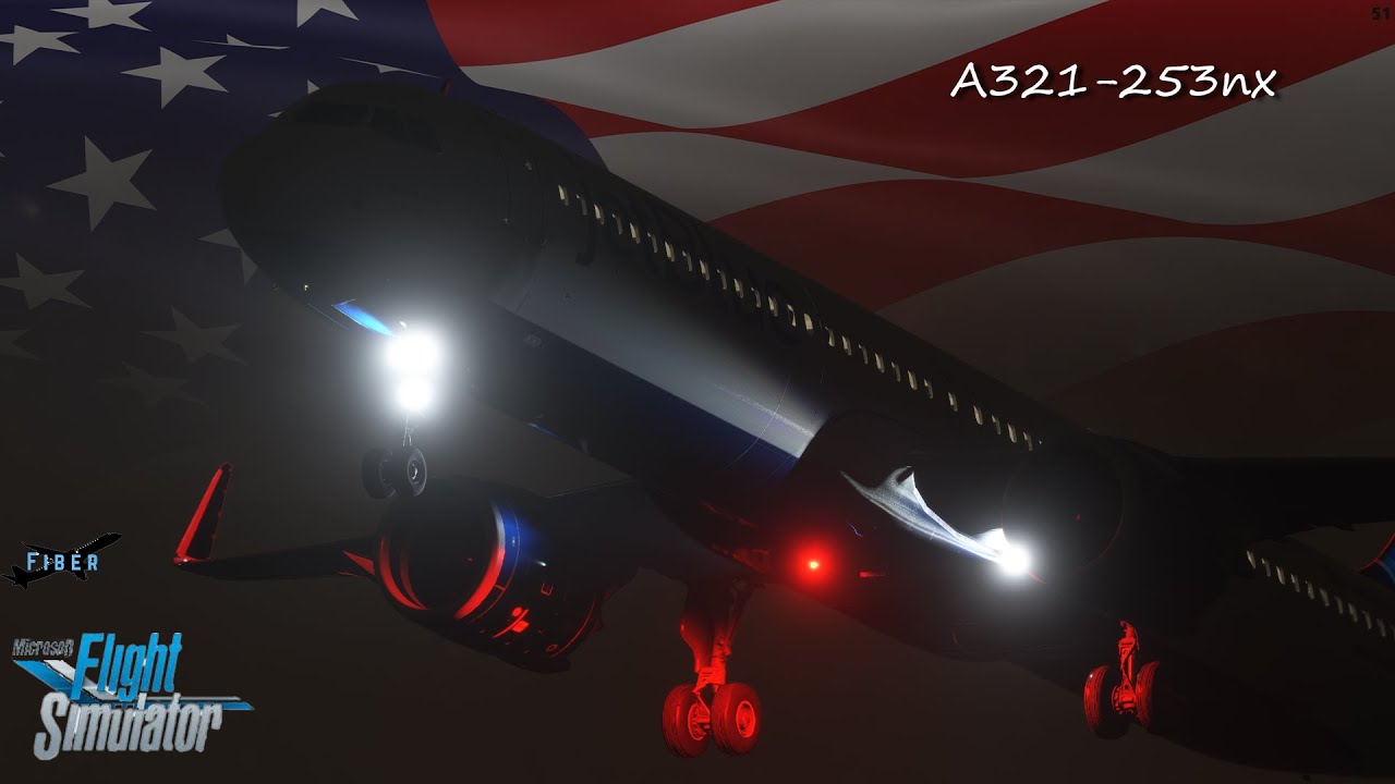 Microsoft Flight Simulator | Flying the Most Popular Flight in the USA ...