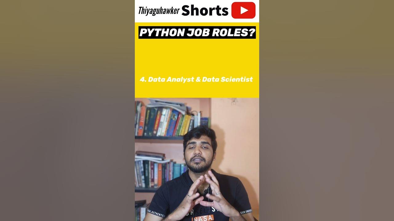 Python Job Roles Tamil Pytgon Tamil Itjobs Pythontamil Youtube