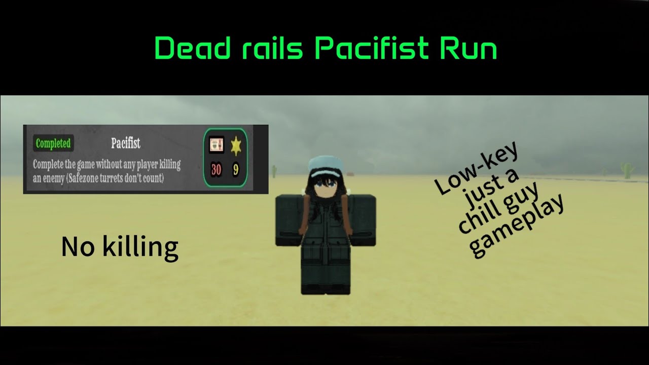 Roblox Dead Rails - Pacifist Run Low-key just a chill Conductor ...